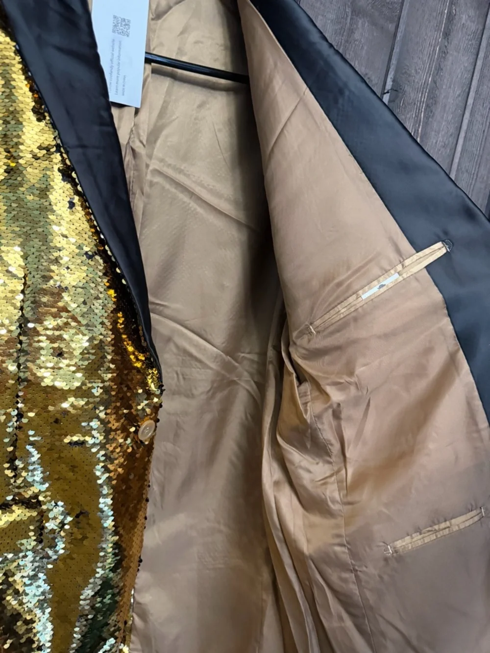 Coofandy | Suits & Blazers | Nwt Coofandy Men Shiny Sequin Suit Jacket ...
